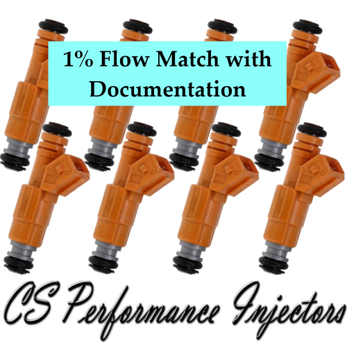 1% Flow Match OEM Bosch Fuel Injectors Set (8) 0280155746 | eBay