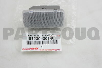 8123030140 Genuine Toyota LAMP ASSY, COURTESY, RH/LH 81230-30140 | eBay