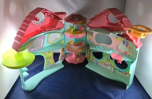 Littlest Pet Shop Biggest Playset House Foldable 2005 Hasbro LPS ...