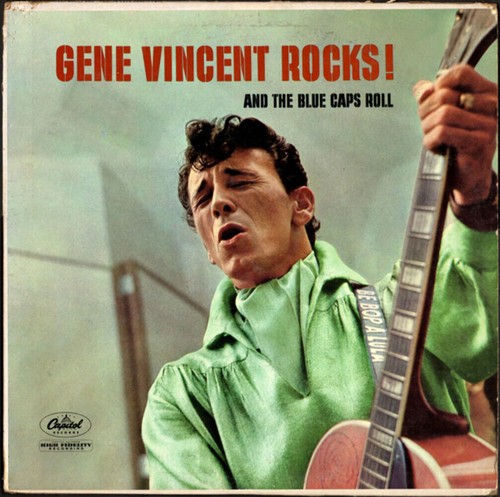 Gene Vincent - Gene Vincent Rocks! And The Blue Caps Roll (LP, Album ...