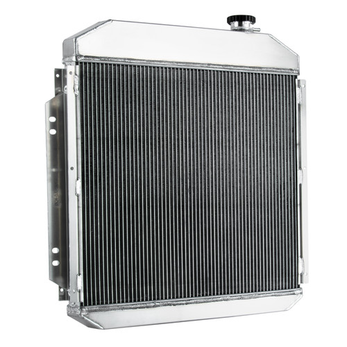 4 Row Aluminum Radiator for 57-1960 58 Ford F100 5.4L Chevy Engine ...