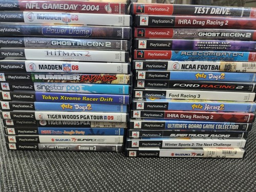 Lot Of 30 Ps2 Games | eBay