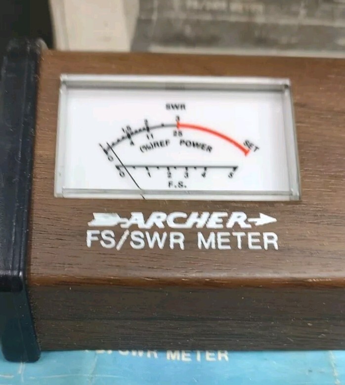 Vtg Archer FSSWR Meter 21-525 Standing Wave Bridge/Field Strength Meter ...