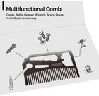 Set Of Combs Beard Comb for Men Mustache Comb Multi Tool Credit Card ...