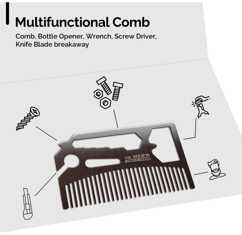 50 Comb Lot Hair Comb Beard Comb for Men Mustache Comb Multi Tool ...