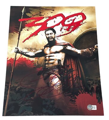 Gerard Butler Signed Autograph 11x14 Photo 300 King Leonidas Beckett ...