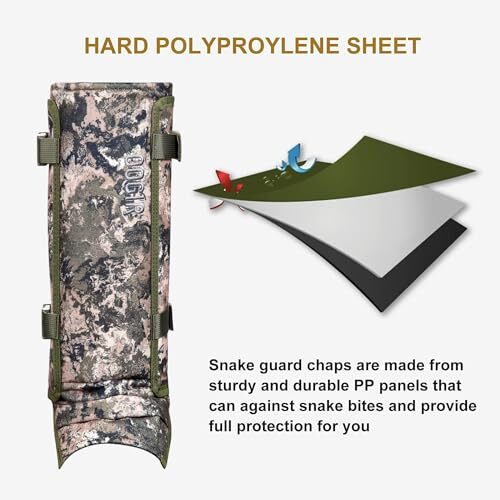 Snake Gaiters for Hunting: Durable Snake Guards, Snake Mountain ...
