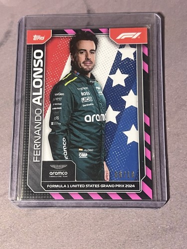 Topps F1 United States Grand Prix 2024 Trading Card Lot 20 /10 , /25 ...