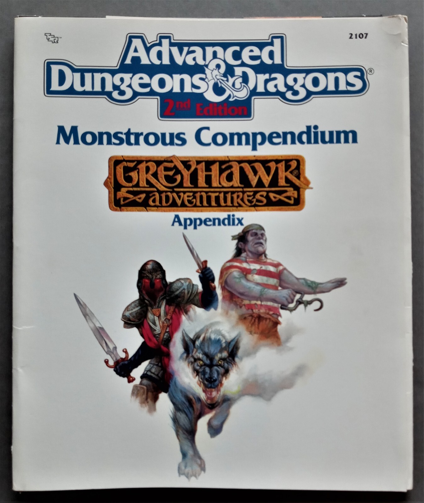 Monstrous Compendium Greyhawk Adventures Appendix FOLIO AD&D 2nd Ed ...