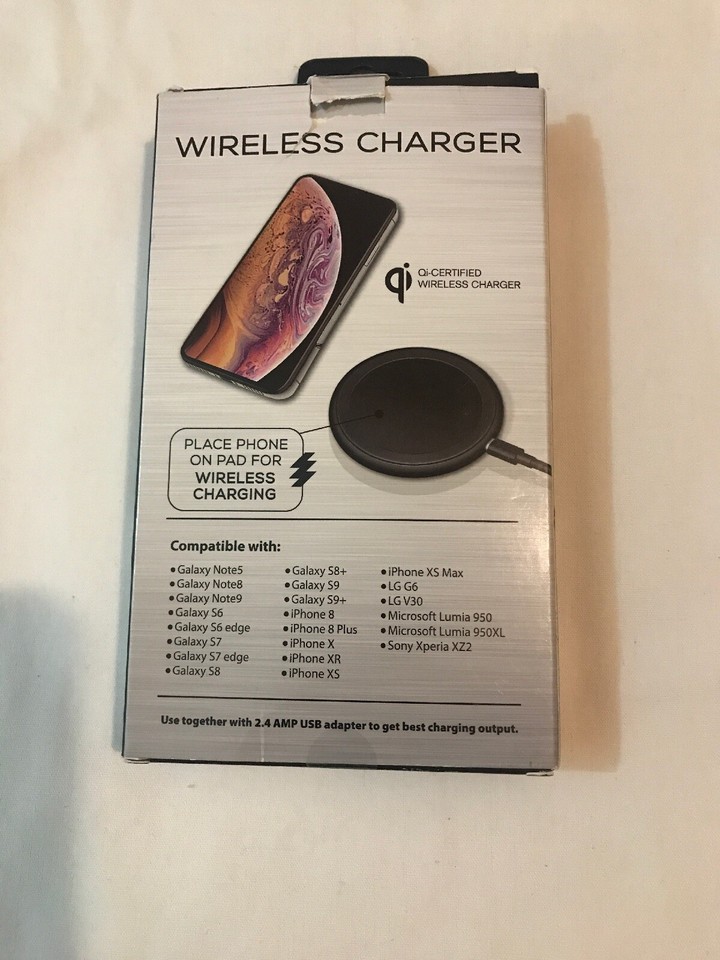 Wireless Charger For Qi-Enabled Devices New Model 5WCH001 ~ Galaxy ...