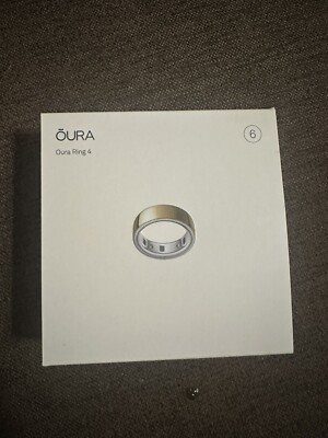 OURA RING Gold GEN 4 - Size 6 NEW CONDITION. Open Box Never Used. No damage mint | eBay