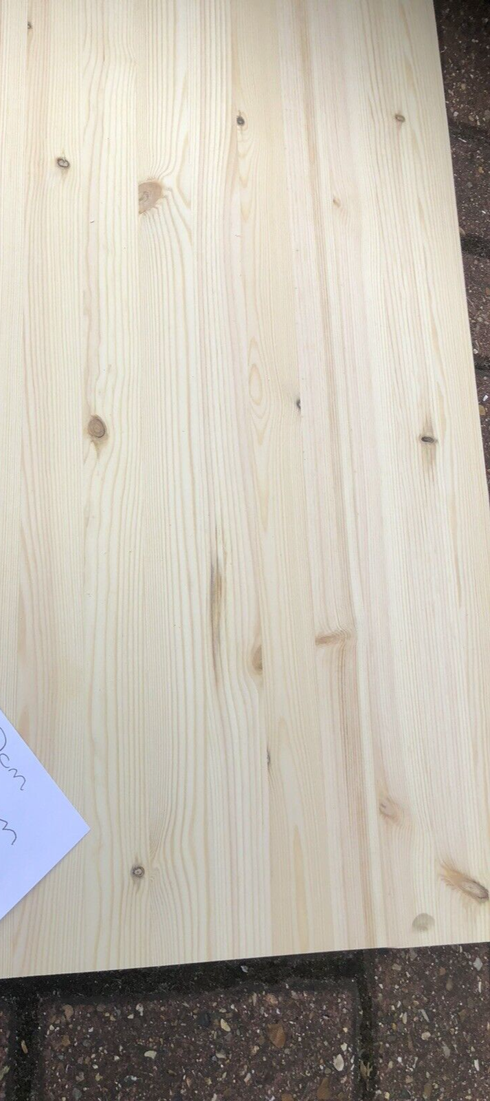 Solid Pine Wood Panel (kiln Dry 18mm Thick ) 100cm X 40cm Boards -Pine ...