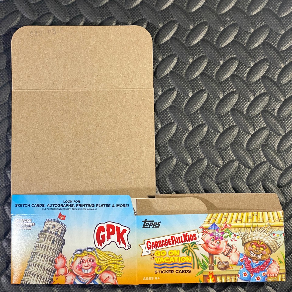 2023 SERIES 1 GARBAGE PAIL KIDS GO ON VACATION EMPTY RETAIL DISPLAY BOX ...