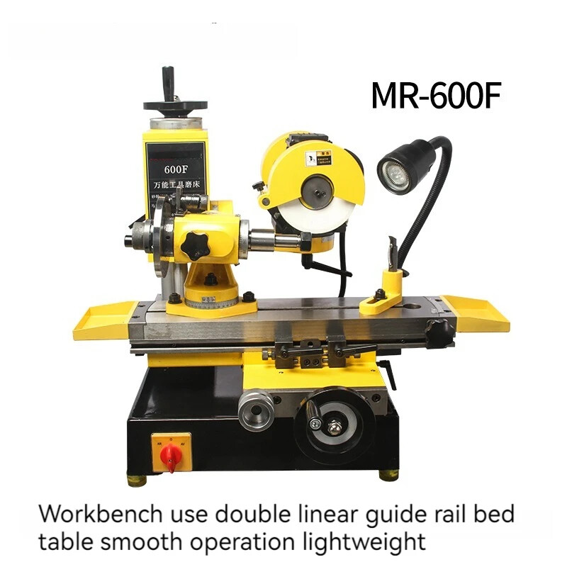 MR-600F 2800RPM Universal Tool Grinder Small Surface Grinder Hob Reamer ...
