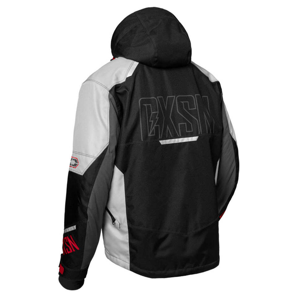 Castle X Strike G5 Snowmobile Jacket - Red/Silver/Black | eBay