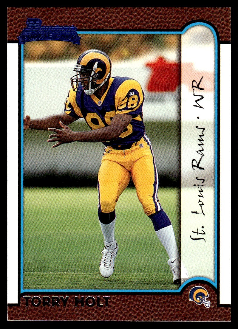 1999 Bowman Football Card Torry Holt RC St. Louis Rams #174 | eBay