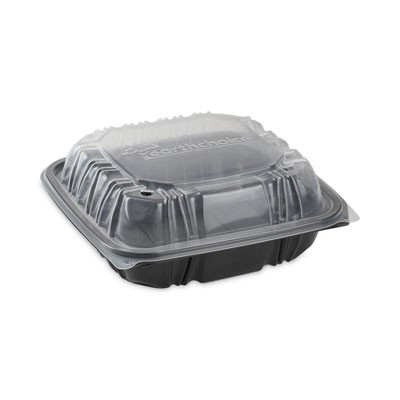 Pactiv Evergreen CONTAINER,HINGED-LID,BK DC858100B000 PACTIV EVERGREEN ...
