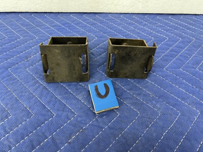 1963-1977 Corvette C2 C3 Rear Leaf Spring Retainer Alignment Clamp Pair ...