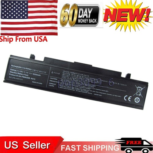 Laptop Battery For SamSung NP-R580 NP-R540 NP-R780 NP-RF710 AA-PB9NC6B ...