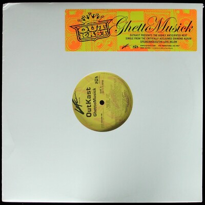 OUTKAST "GHETTOMUSICK" 2004 VINYL 12" PROMO ARDP-54249 ~RARE~ HTF ...