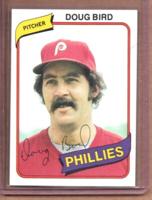 1980 TOPPS DOUG BIRD #421 (NM/MT OR BETTER) CREASE FREE | eBay