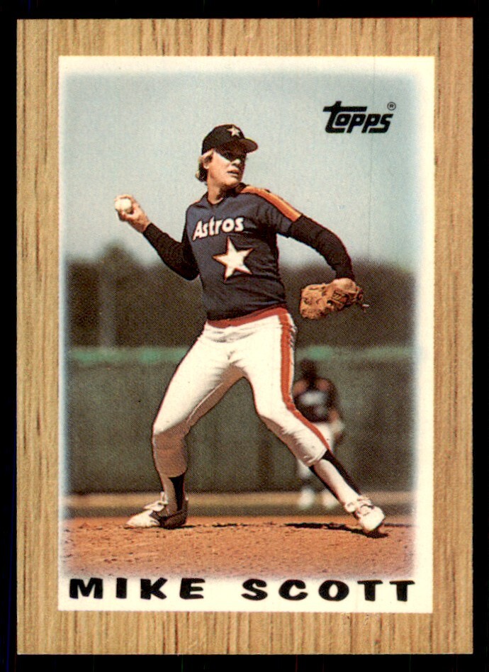 1987 Topps Major League Leaders Mike Scott Baseball Cards #11 | eBay