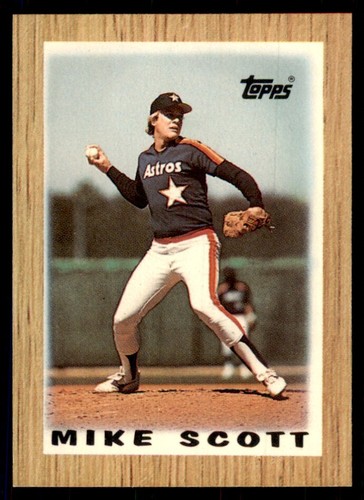 1987 Topps Major League Leaders Mike Scott Baseball Cards #11 | eBay