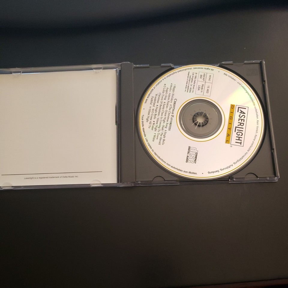 Christmas Favorites CD Dean Martin Perry Como Mel Torme Johnny Mercer ...