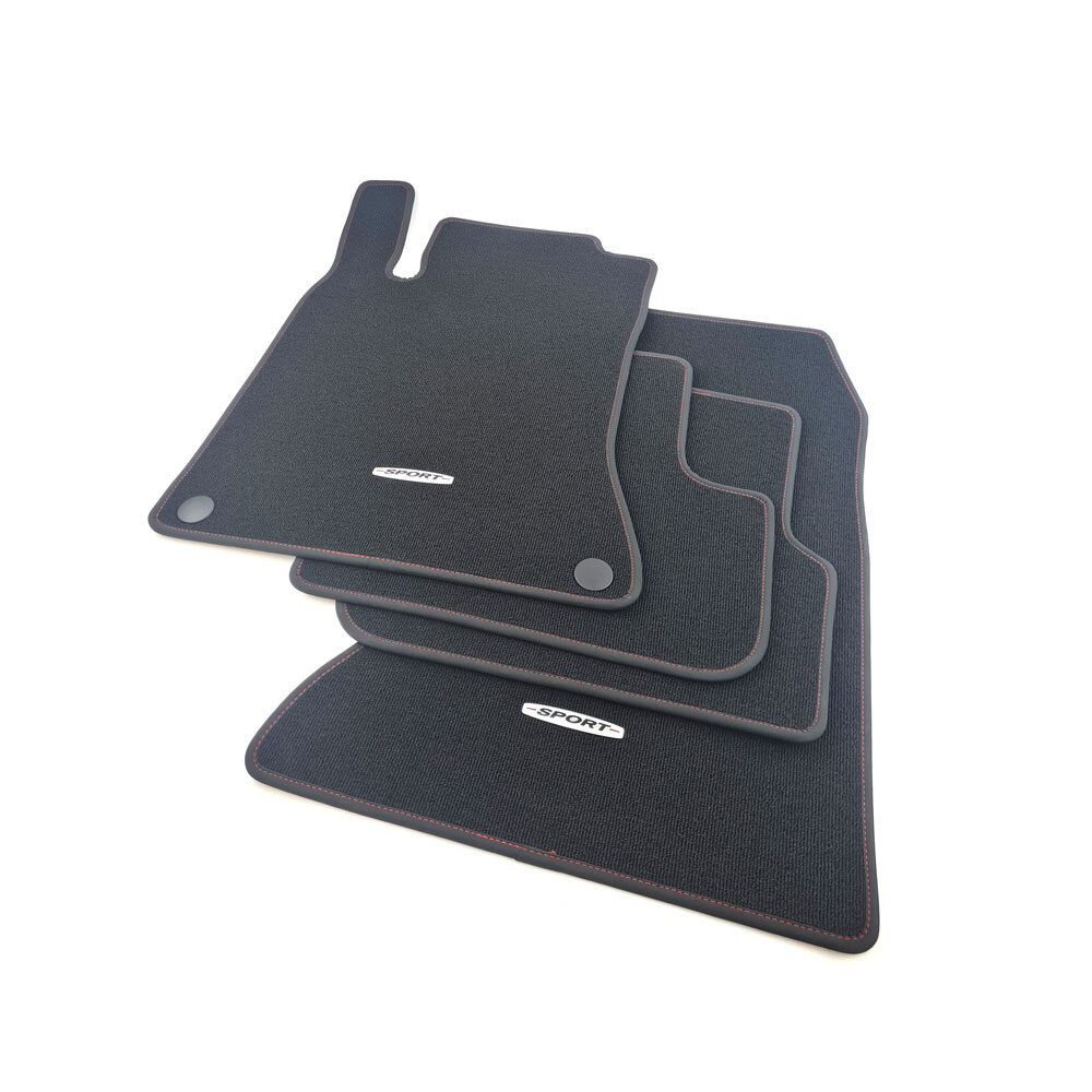 Mercedes-Benz Sport Velour Floor Foot Mats Set for A-class W176 Genuine ...