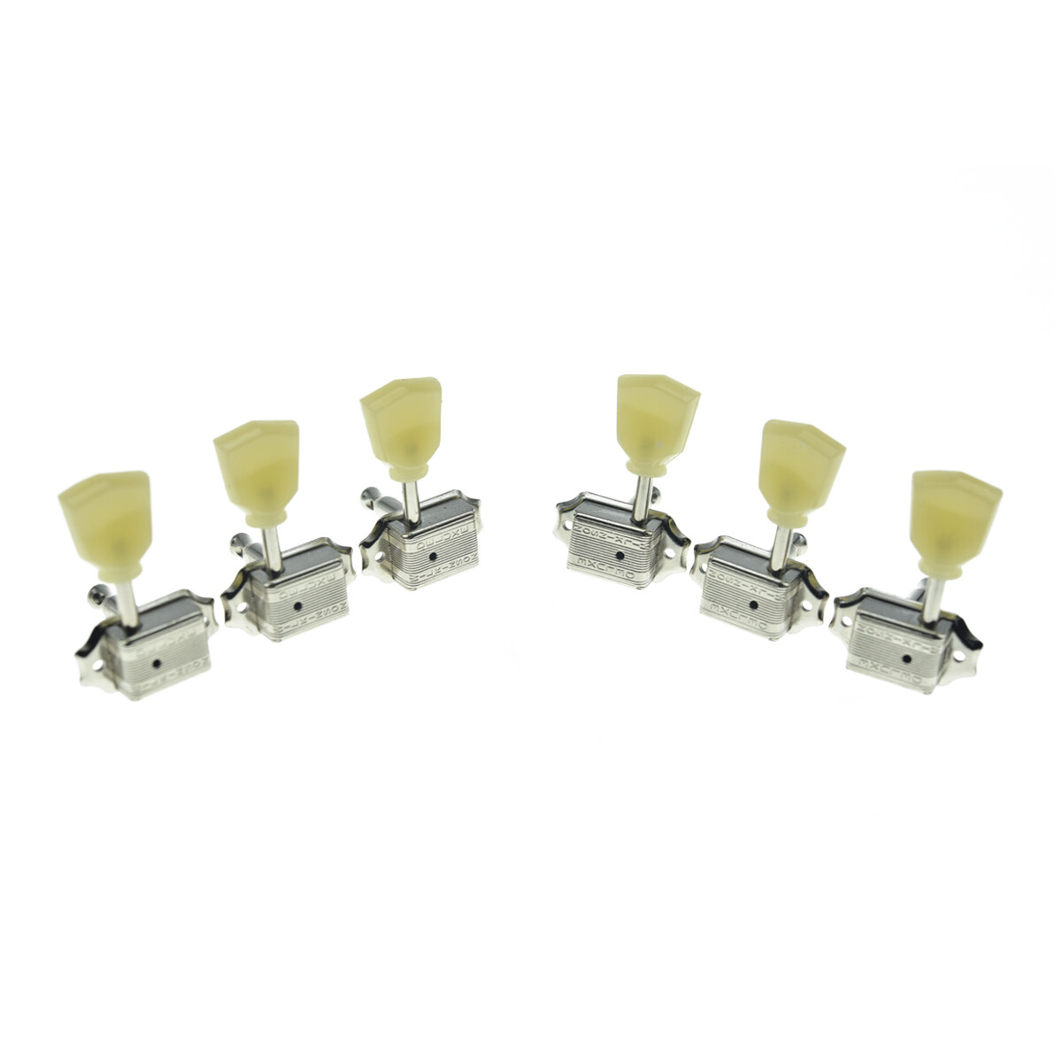 Wilkinson 3x3 Deluxe Vintage Guitar Tuners With String through Post For ...