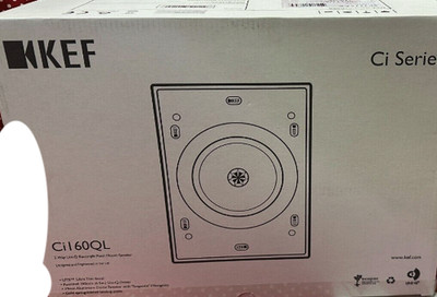 KEF Ci160QL Uni-Q Driver Rectangular In-Wall Speaker (Each) | eBay