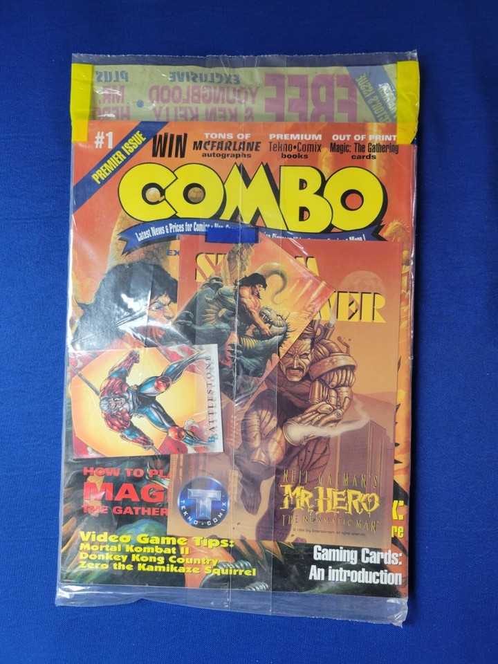 Combo Magazine Issue #1 Premier Issue (Sealed) | eBay