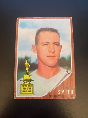 1962 TOPPS BASEBALL #283 CHARLIE SMITH!! $1 SHIPPING!! | eBay
