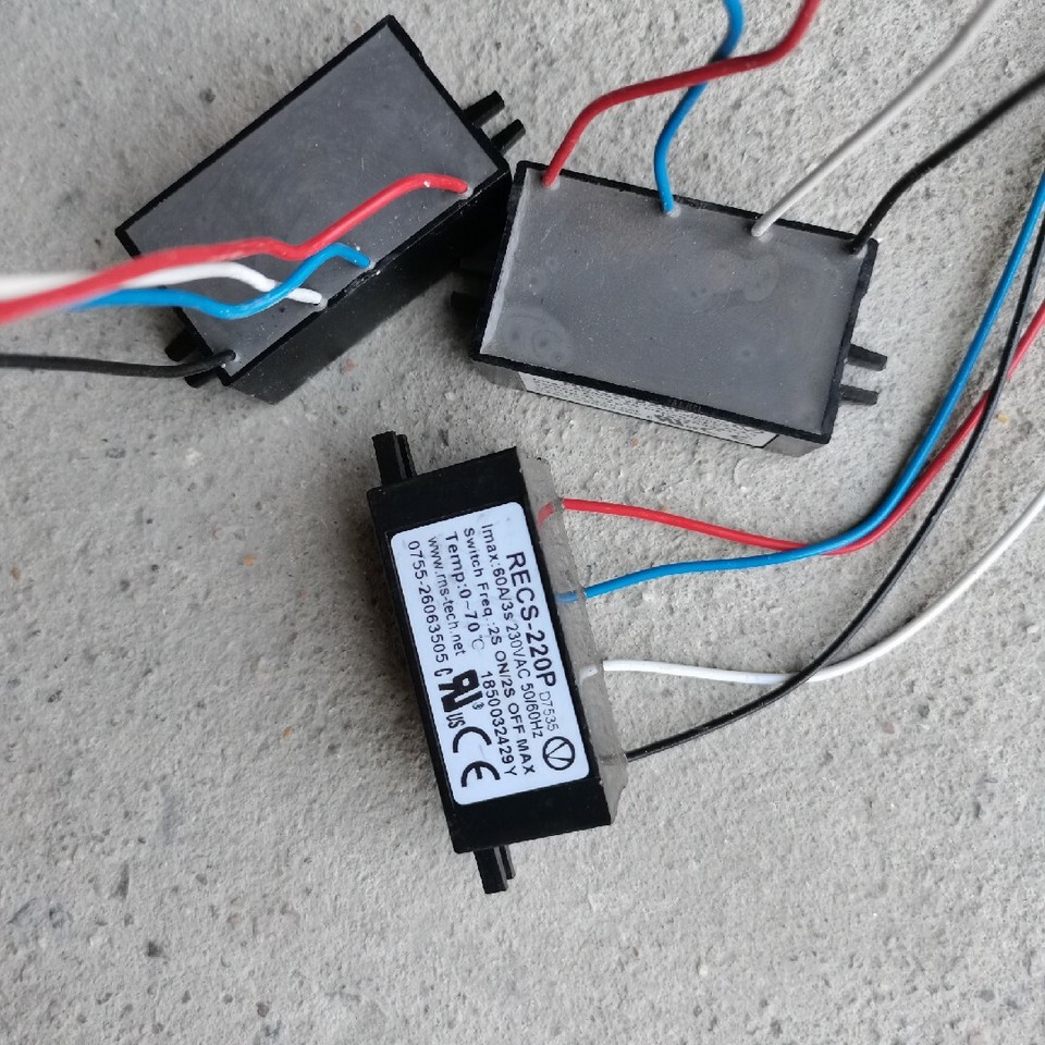 1PCS RECS-220P 60A Electronic centrifugal switch Suitable for 600-2000w ...