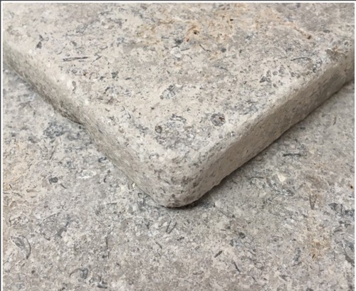 KENSINGTON GREY TUMBLED EDGE LIMESTONE TILES 610 x 406 18mm £79.99 PER ...