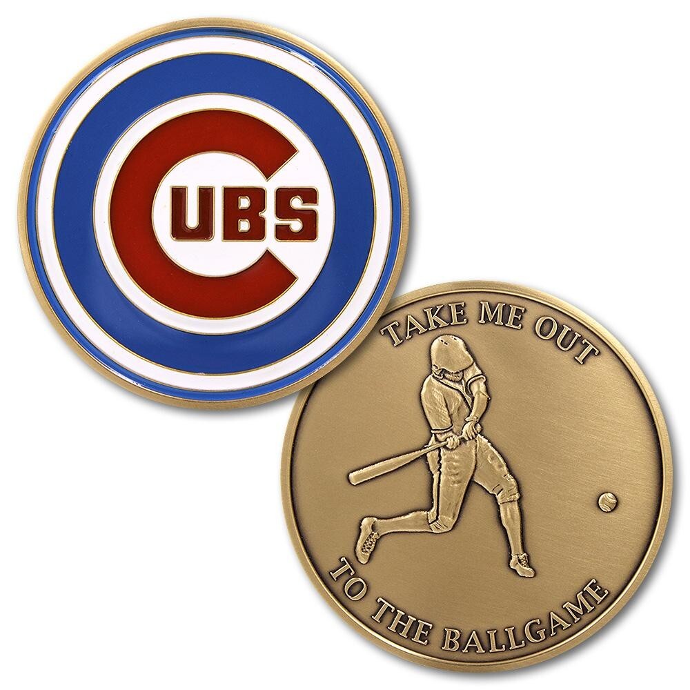 CHICAGO CUBS TAKE ME OUT TO THE BALLGAME 1.75