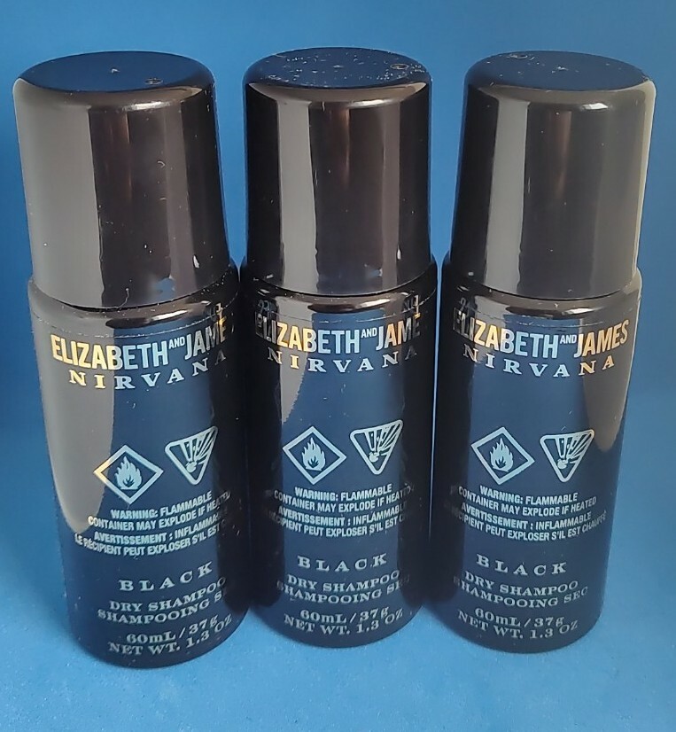 Elizabeth and James Nirvana Black Dry Shampoo 1.3oz/60ml (3 Pack) | eBay