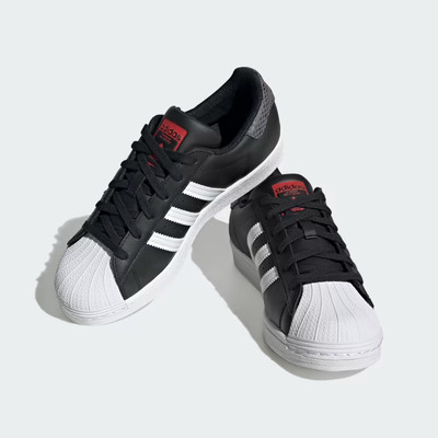 Adidas Originals Women's Core black white Superstar Shoes HQ1917 | eBay