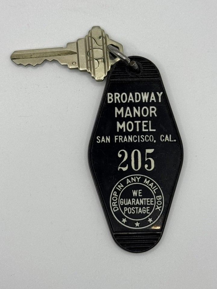 Vintage Hotel Motel Room Key Fobs & Keys California Washington ...