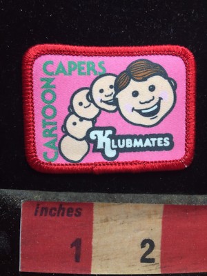 Colorful Klubmates CARTOON CAPERS Patch 77WI | eBay