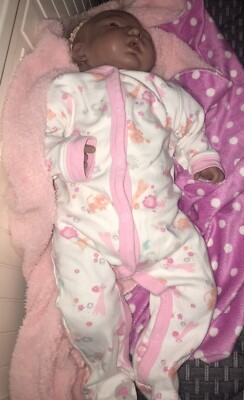 Reborn Baby Girl Doll Toy - Sheila MiCHAEL "GiRAFFE" GHSP MICRO ROOTED ...