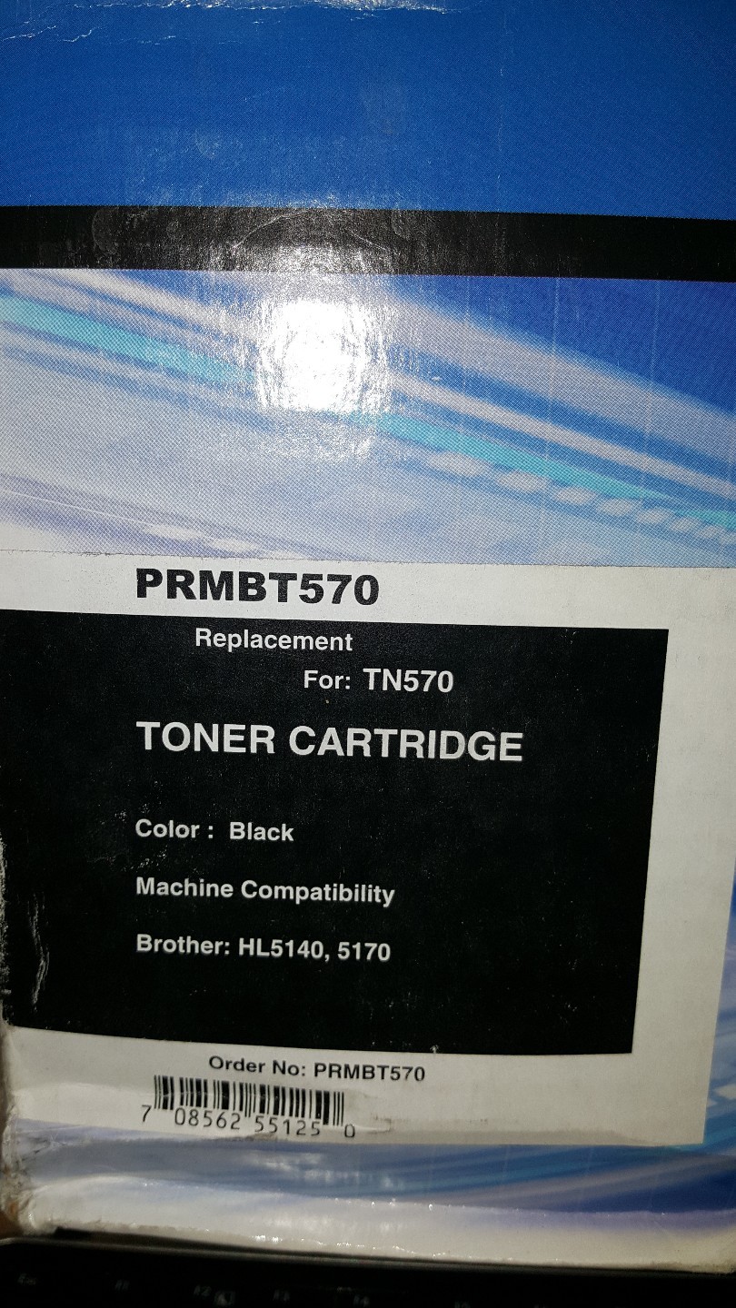 PREMIUM PRMBT570 BROTHER COMP HL5140, 5170 - 1-HI UNIVERSAL TONER ...