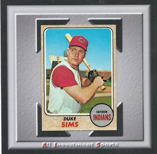 1968 Topps DUKE SIMS #508 MINT **Cleveland Indians** TD89 | eBay