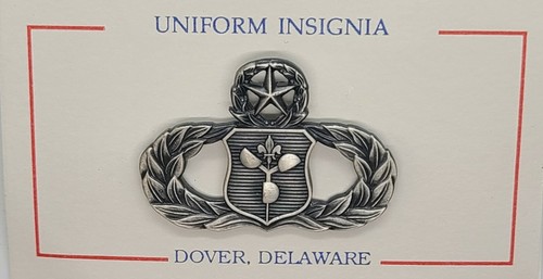 US AIR FORCE METEOROLOGIST LEVEL 9 BADGE -SILVER OXIDIZED | eBay