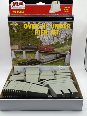 Atlas #80 HO Scale Over N Under Pier Set | eBay