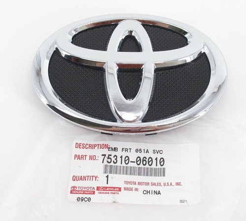 Genuine OEM Toyota 75310-06010 Front Grill Emblem Badge 12-17 Camry 13 ...