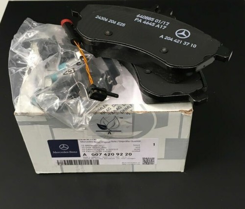 MERCEDES OEM 12-15 Brake-Front Pads 0074209220 A0074209220 | eBay