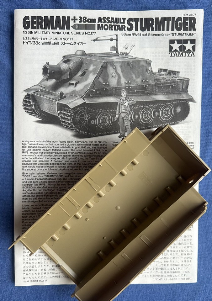 Tamiya 35177 1/35 Sturmtiger German 38cm Assult Mortar | eBay