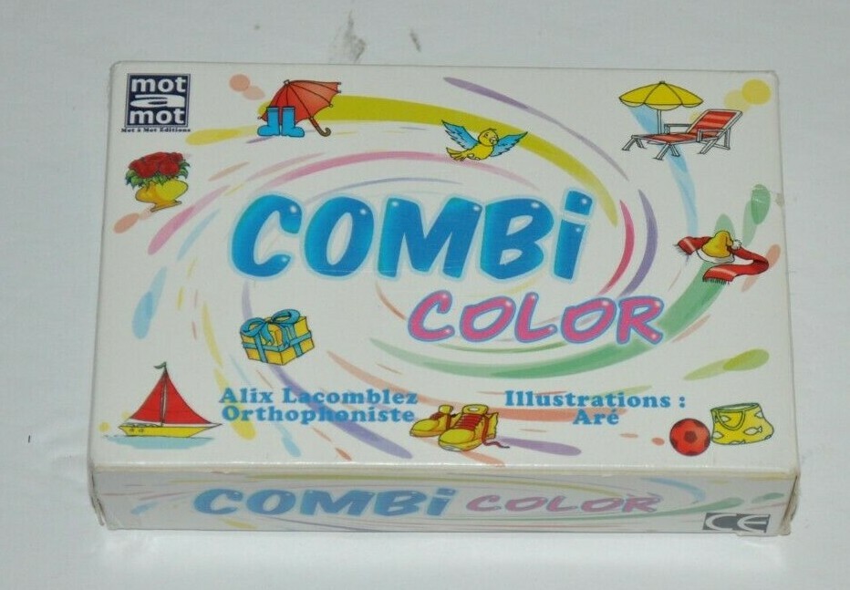 COMBI COLOR Card Game Mot a Mot French | eBay