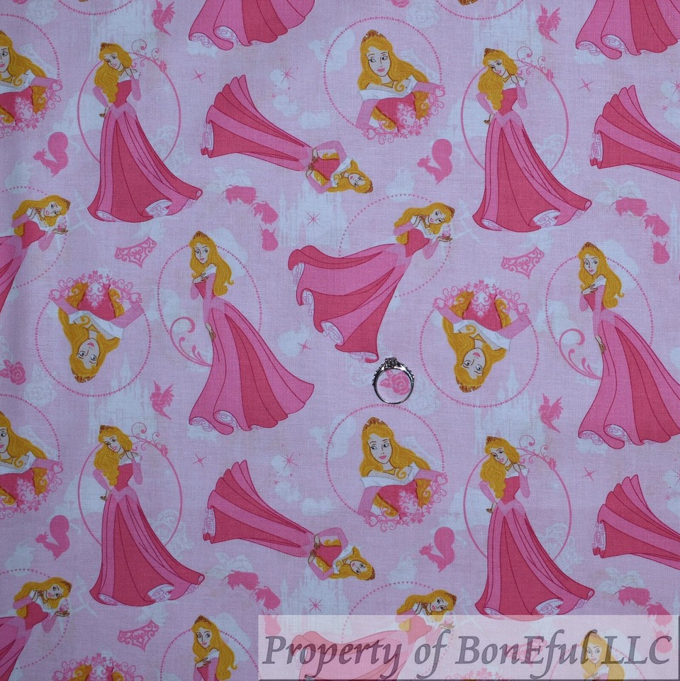 BonEful Fabric Cotton Quilt B&W Minnie Mouse Face Girl Disney Girl Kid ...